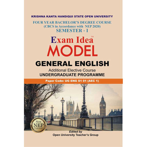 Exam Idea Model-General English for B.A. First Semester of KKHSOU in ...