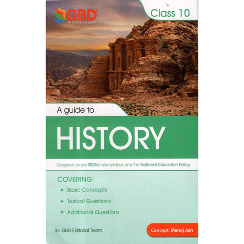 GBD Series-History Guide Book for Class 10 in English Medium | Urbora ...