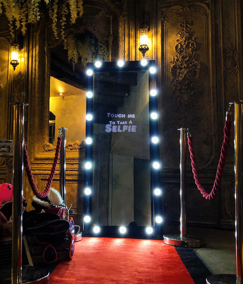 Magic Mirror Hire | Luxury Magic Mirror Hire North East | AG Events