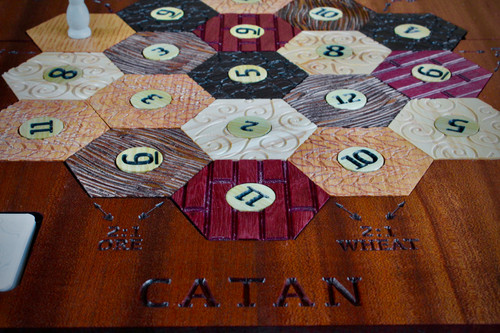 Handcrafted Wooden Catan Game | Tulare Woodcraft