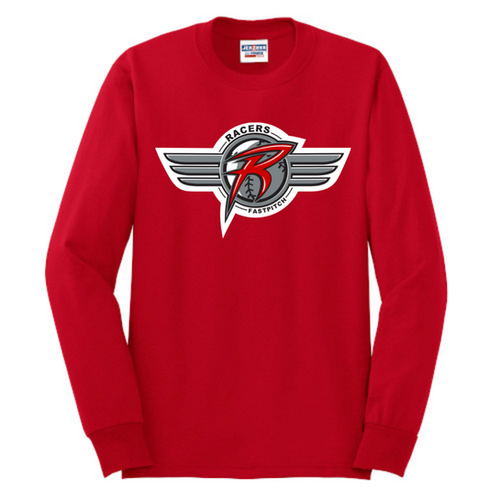 Akron Racers Unisex Cotton blend Long Sleeve Design 2 | Gameday Sportswear
