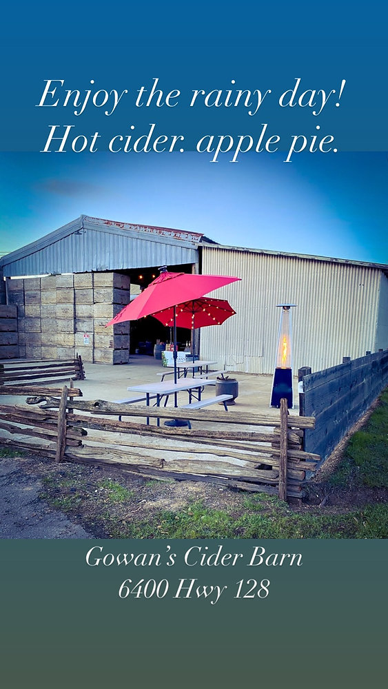 The Cider Barn is open!