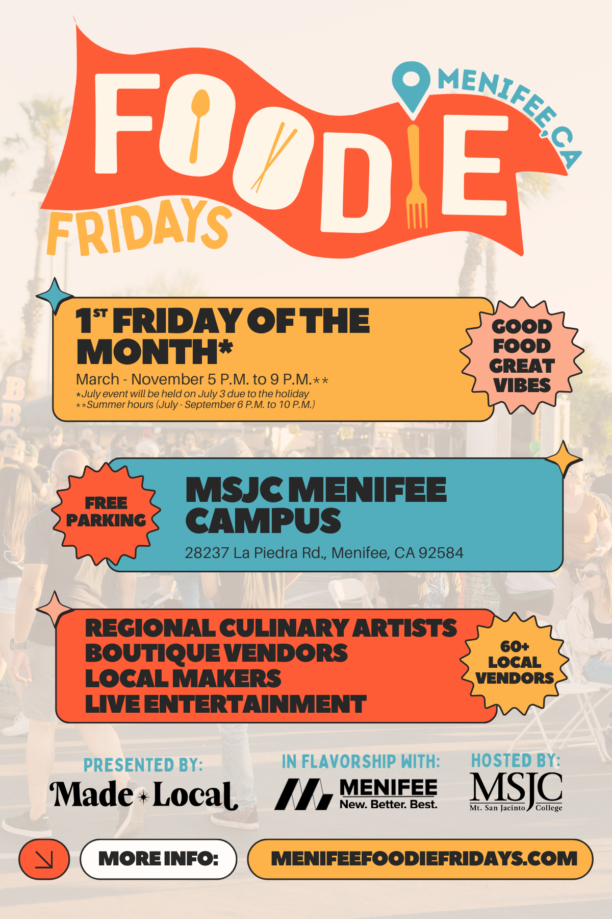 Menifee Foodie Fridays | Made Local Market