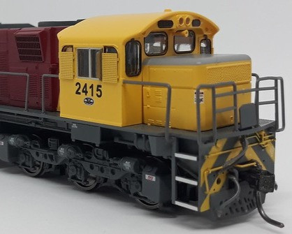 HOn3.5 Queensland Rail 2400 Class locomotive #2415 Wuiske Models ...