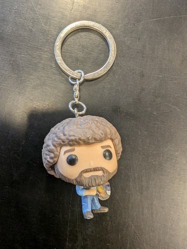 POP KEYCHAIN BOB ROSS JOY OF PAINTING BOB ROSS | RevolutionCdYoung