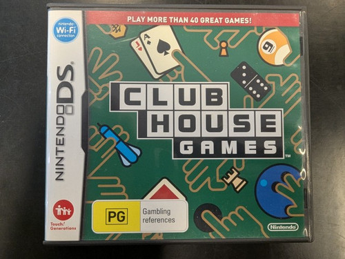 CLUB HOUSE GAMES | RevolutionCdYoung