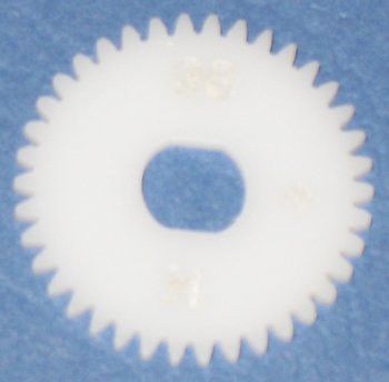 38 tooth Delrin Gear Disc | Meccano