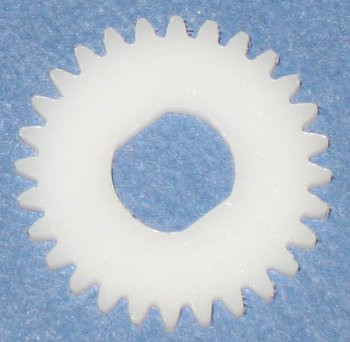 28 tooth Delrin Gear Disc | Meccano