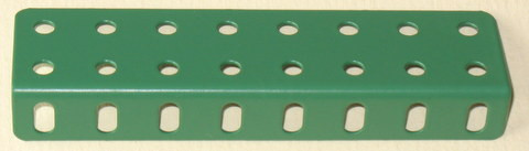 L section Angle Girder 8 holes | Meccano