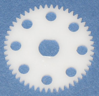 50 tooth Delrin Gear Disc | Meccano