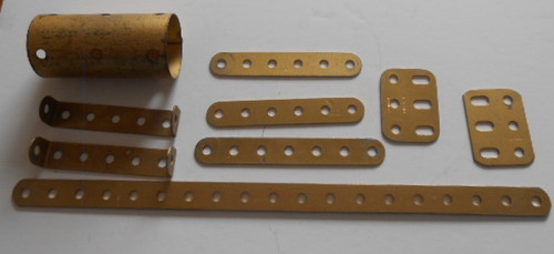 Mixed pack of Gold Parts | Meccano