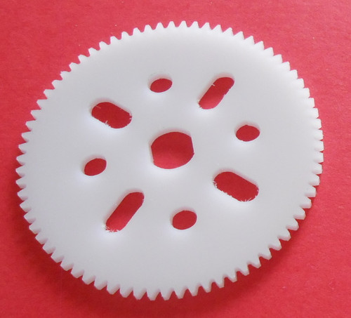 73 tooth Delrin Gear Disc | Meccano