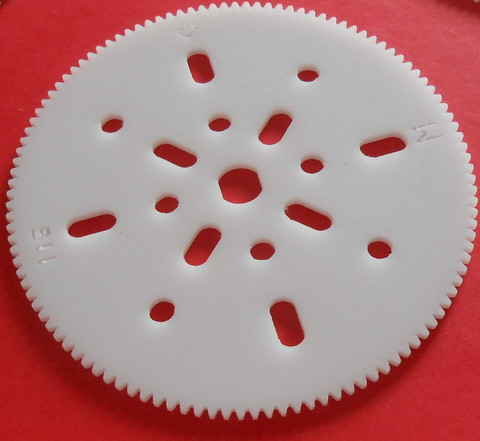 115 tooth Delrin Gear Disc | Meccano