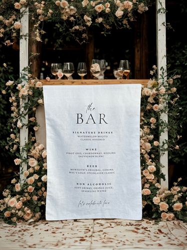 Linen Bar Sign | Manawatū Laser Creations
