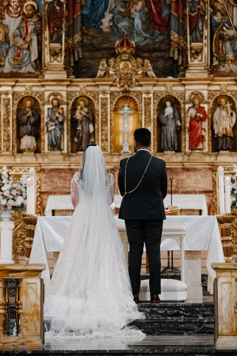 CATHOLIC WEDDING INSPO | Sea and Sun Calligraphy