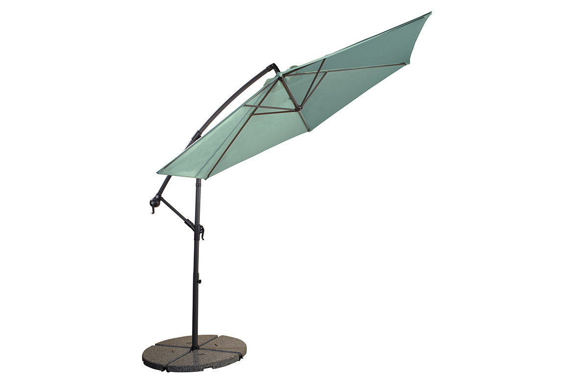 Mediterranean Cantilever Parasol Grey Lagoon | website