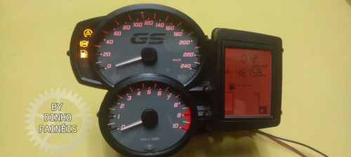 Painel de instrumentos BMW F800 GS 2011 a 2019 com Abs | Dinho Paineis