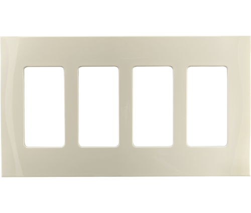 Control4® 4 Gang Faceplate - Light Almond | Denver Audio Video