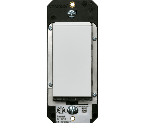 Control4® Contemporary Auxiliary Keypad - Snow White | Denver Audio Video