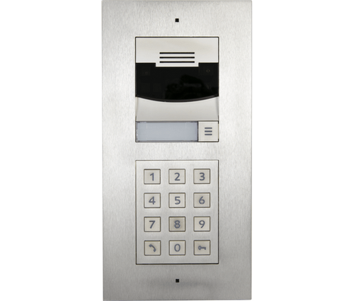 Control4® DS2 Door Station Flush Mount Bundle with Keypad - Brushed ...