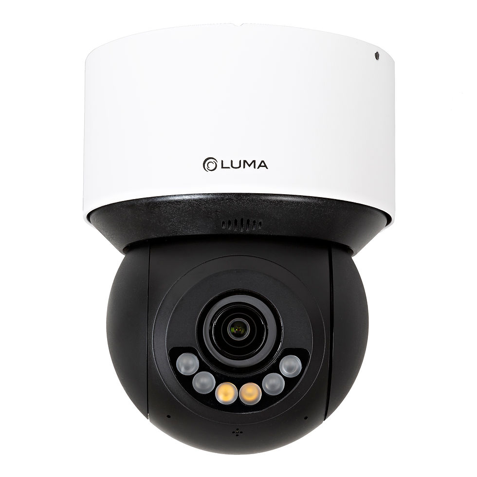 Luma™ X20 4MP IP PTZ Camera With 4X Optical Zoom and Active Deterrence ...