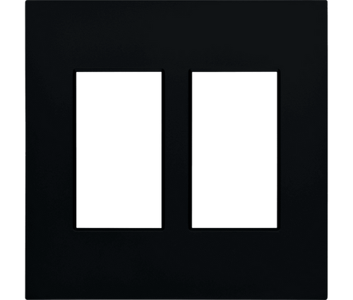 Control4® Contemporary 2 Gang Faceplate - Midnight Black | Denver Audio ...