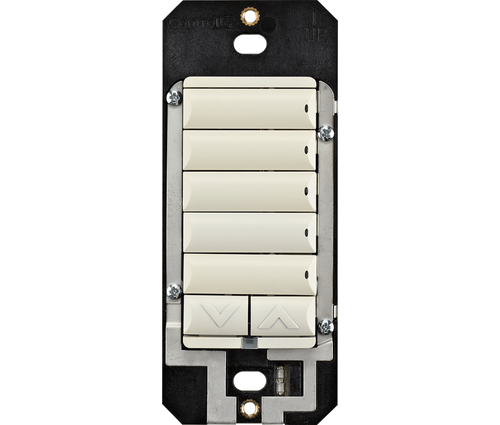 Control4® 120/277V Configurable Keypad - Biscuit | Denver Audio Video