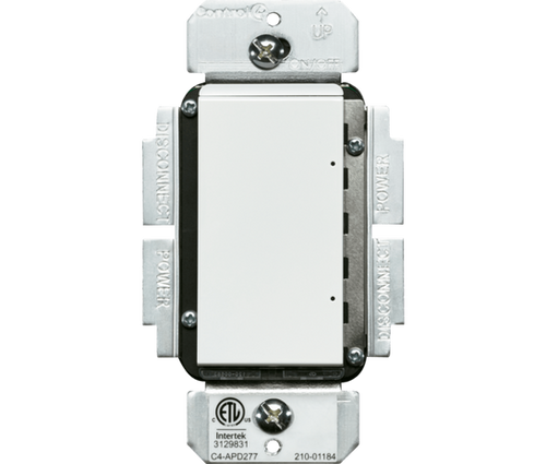 Control4® Contemporary 277V Adaptive Phase Dimmer - White | Denver Audio Video