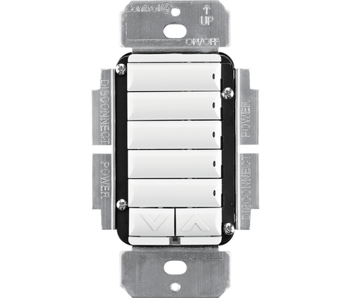 Control4® 120V Keypad Dimmer - Snow White | Denver Audio Video
