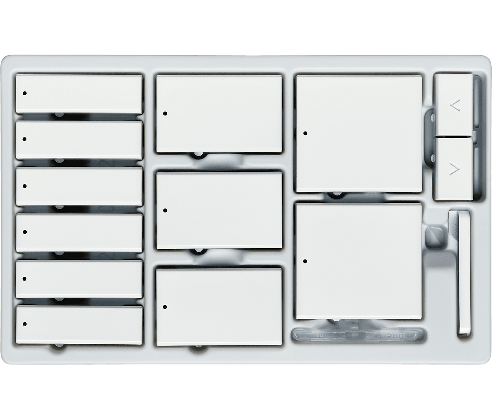 Control4® Contemporary Configurable Keypad Color Kit - White | Denver ...