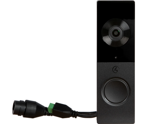 Control4® Chime PoE Video Doorbell - Black | Denver Audio Video