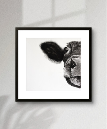 Peek a Moo - Limited Edition | Jason Chamberlain Art