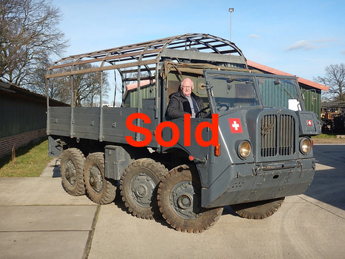 SOLD Saurer 8M 1945, 1 of 79 Built, 8 wheel drive | happyoldiron