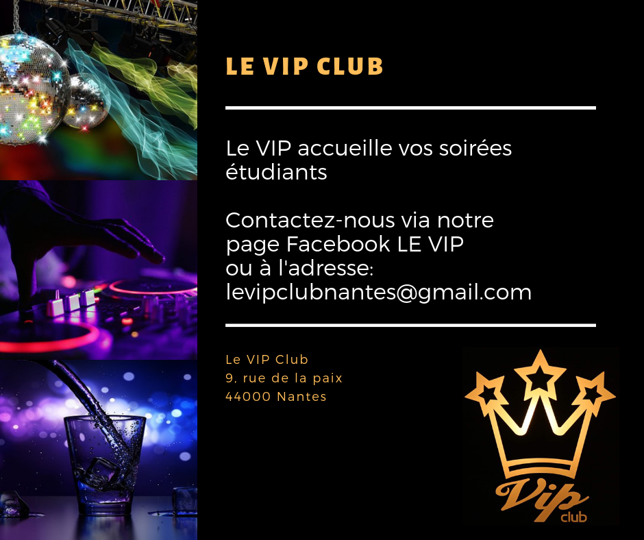 Les affiches des soirées du VIP
