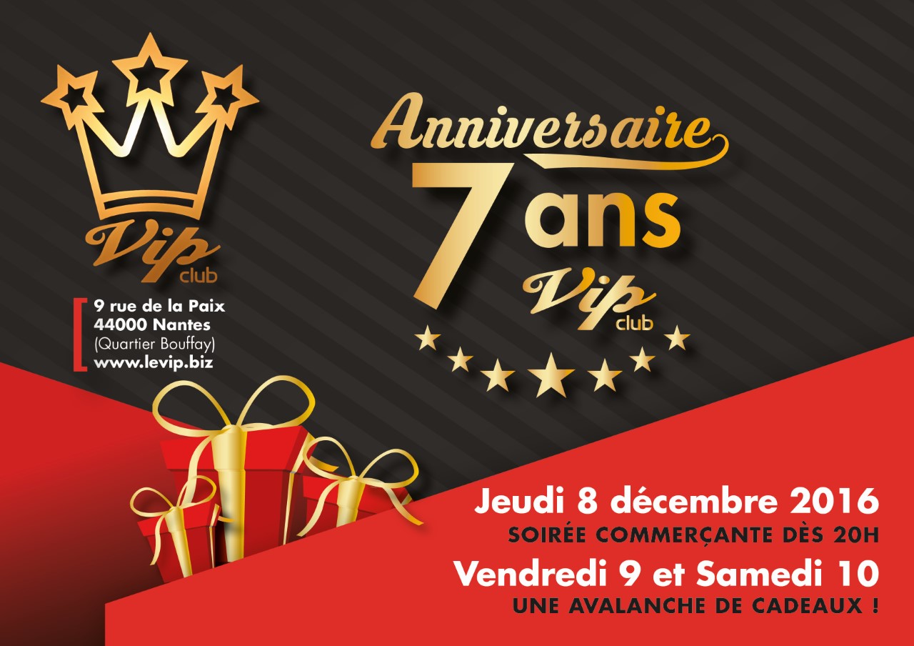 Les affiches des soirées du VIP