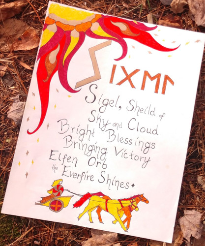 ᛋ - Sigel Rune Page | Joy Star's Story