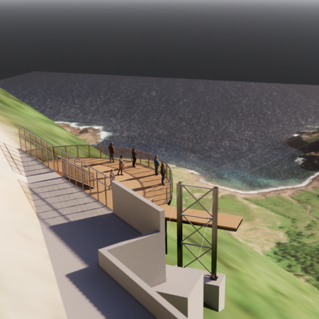 Zip Line Platforms | Standard Netting