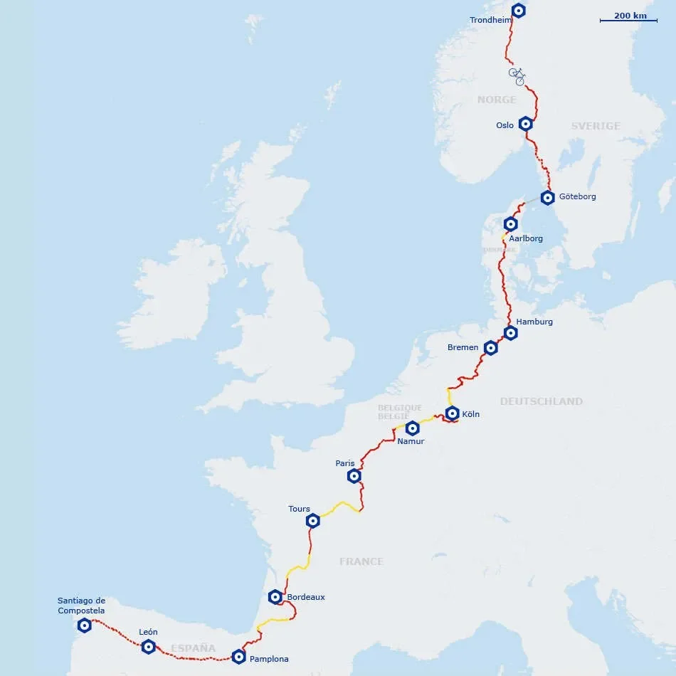 EuroVelo 3 – Pilgrims Route | European cycle route network