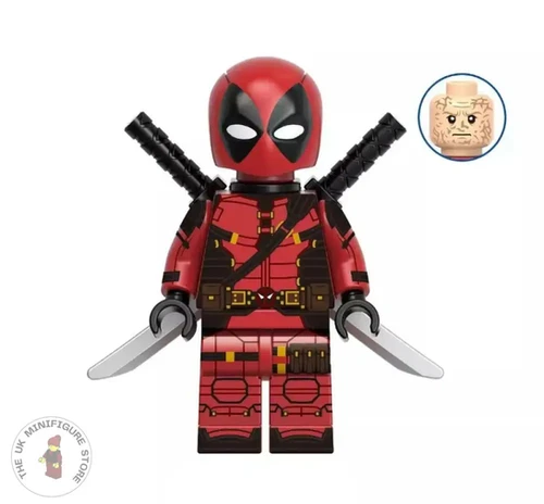 Deadpool Minifigure - Figure 44 - Deadpool (rare edition)