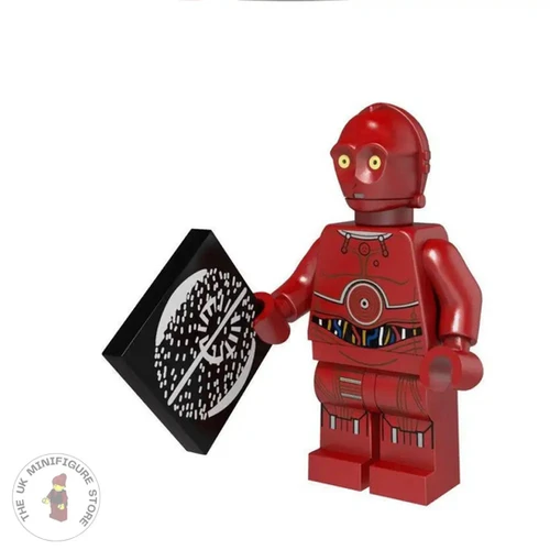 SW Minifigure - Figure 190 - C-3PO (red)
