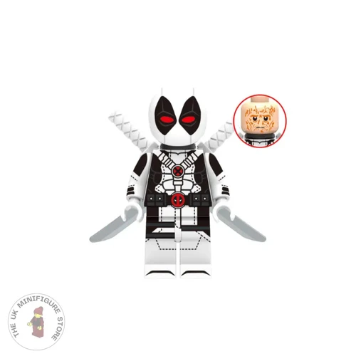 Deadpool Minifigure - Figure 7 - White Deadpool