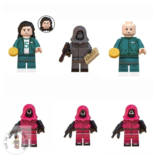 Netflix Squid Games Set of 6 Minifigures - Style 1