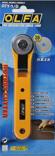 Olfa 28mm Rotary Cutter | The Sewing Bee Cafe
