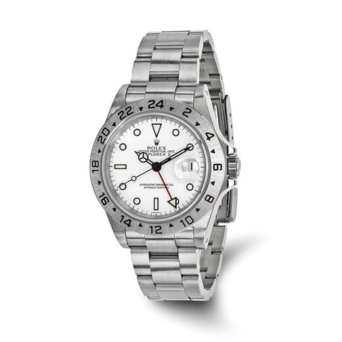 Rolex Oyster Steel Explorer 2 Watch | Jagoes Jewellery