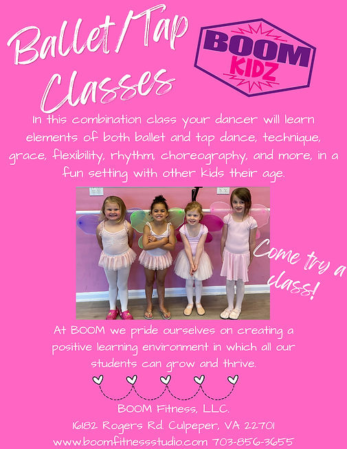 KIDZ DANCE CLASSES | Boom Fitness Studio