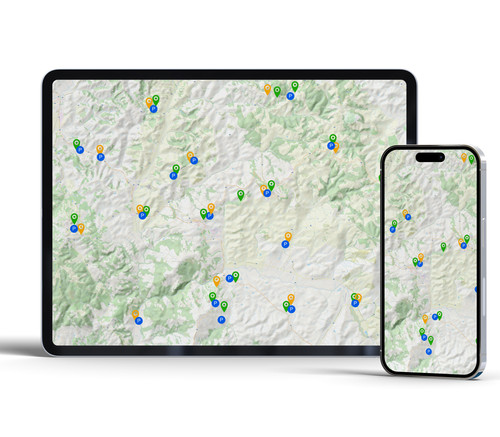 Tuscany Photography Digital Map (English Only) | Shutter Safari