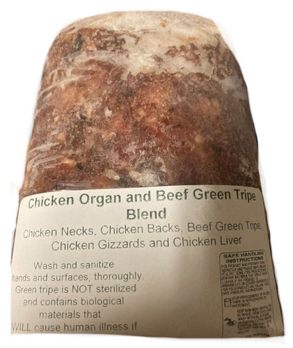 808 Raw - Chicken Organ and Beef Tripe Blend (2 LBS) | Local Raw