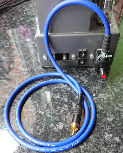 Quad II 6 Pin Jones to RCA Phono cable with 100K Volume control ...
