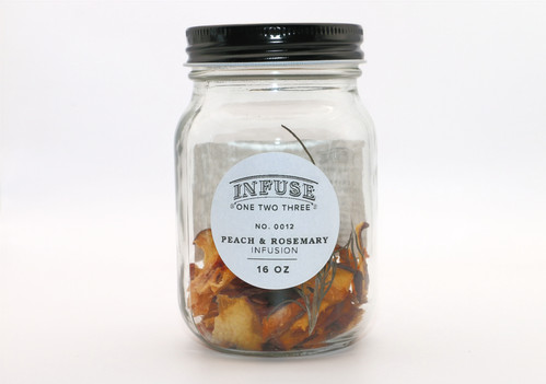 No. 0012 Peach & Rosemary Infusion | INFUSE_ONE-TWO-THREE