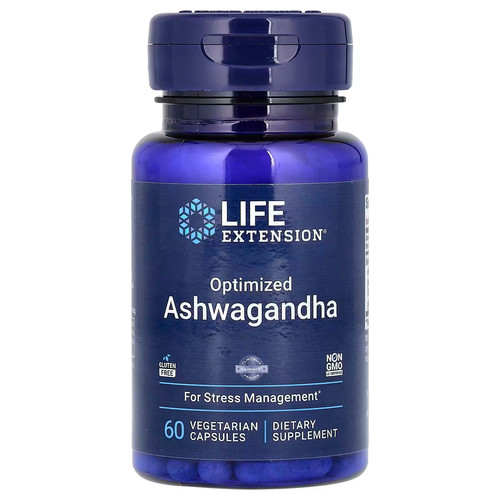 Ashwagandha Sensoril (optimizada) Life Extension, 125mg, 60 Cápsulas ...